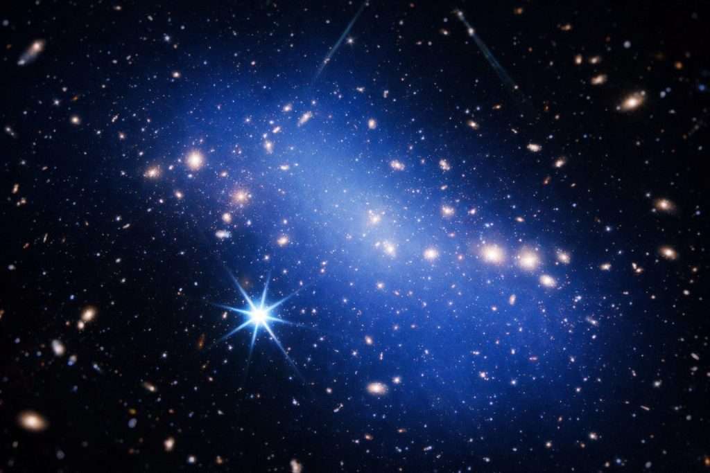 James Webb and Chandra spot a massive early-universe galaxy cluster ...