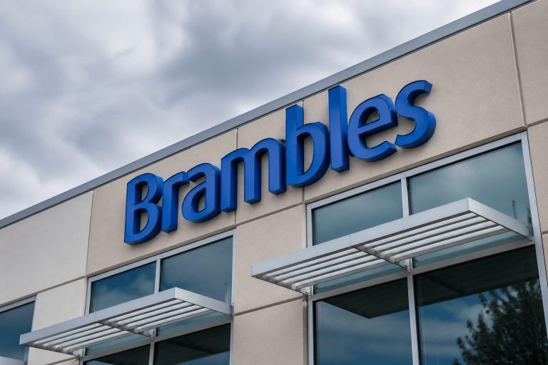 Brambles drops 20% after U.S. pallet logjam cuts outlook